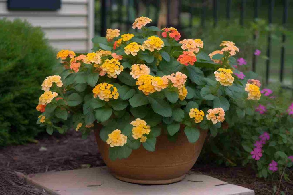 10 Simple and Beautiful Lantana Flower Bed Ideas for Your Garden ...