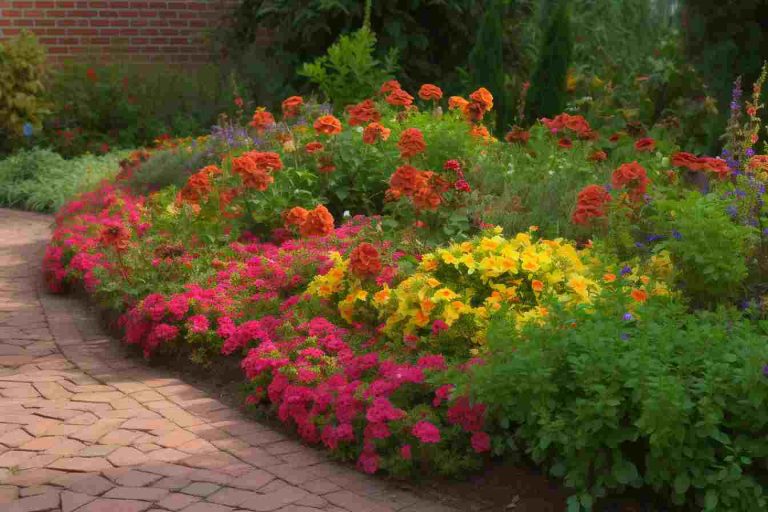 10 Flower Bed Brick Edging Ideas to Create a Timeless Garden - Foliage ...