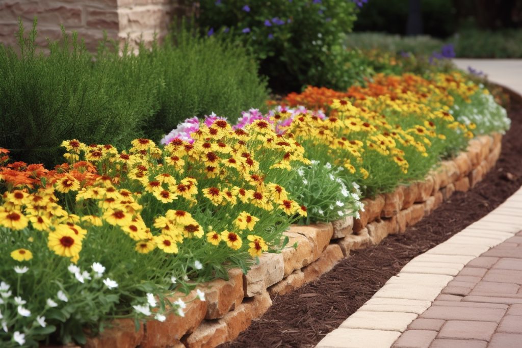 10 Unique Flower Bed Ideas Without Plants for a Beautiful Yard ...