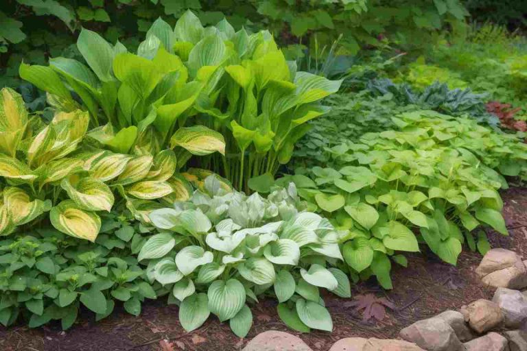 10 Hosta Flower Bed Ideas to Make Your Garden Stand Out - Foliage ...