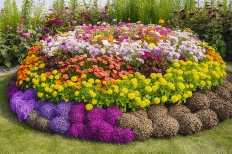 10 Circular Flower Bed Ideas to Turn Your Garden into a Work of Art ...