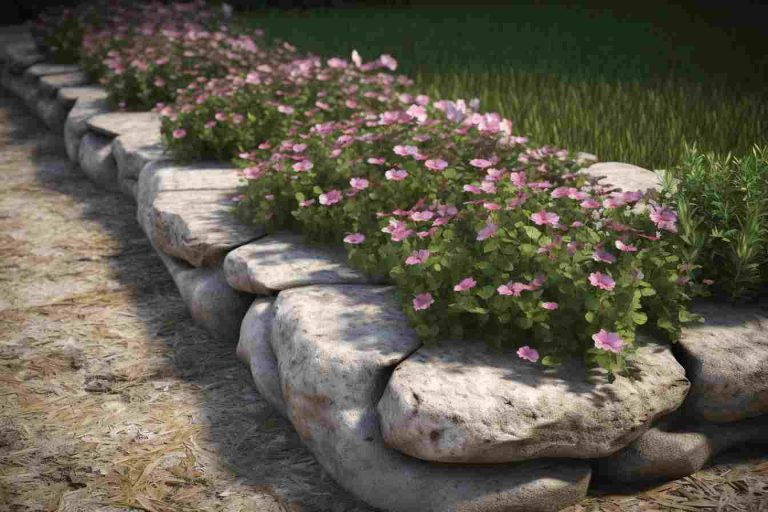 10 Unique Stone Flower Bed Edging Ideas to Give Your Garden a Charming ...