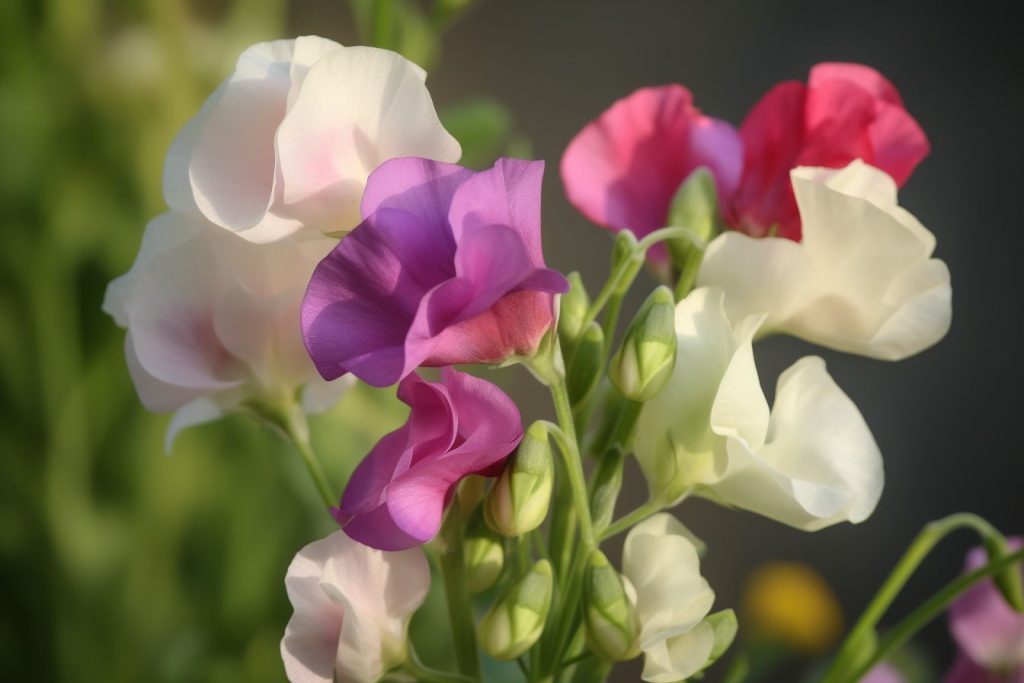 Purple Sweet Pea Flower Meaning, Symbolism & Spiritual Significance ...