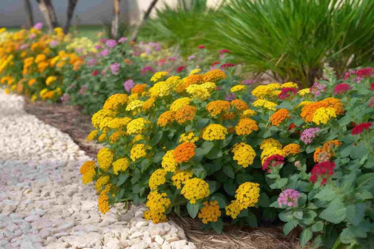 10 Simple and Beautiful Lantana Flower Bed Ideas for Your Garden ...