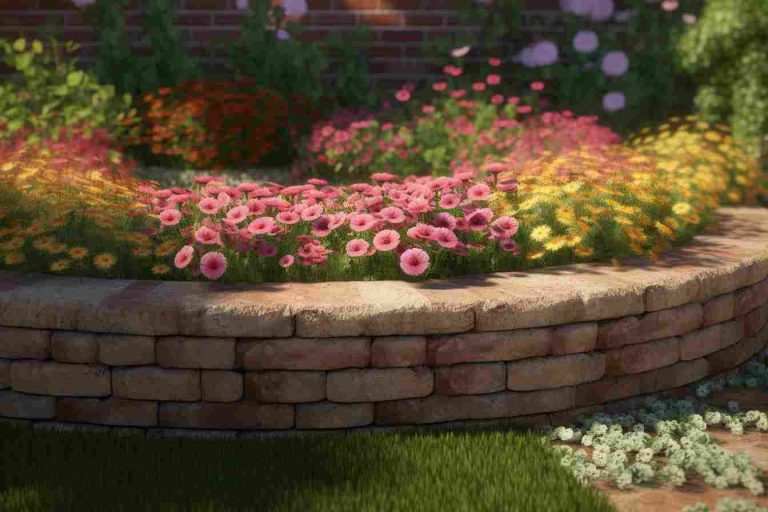 10 Flower Bed Brick Edging Ideas to Create a Timeless Garden - Foliage ...