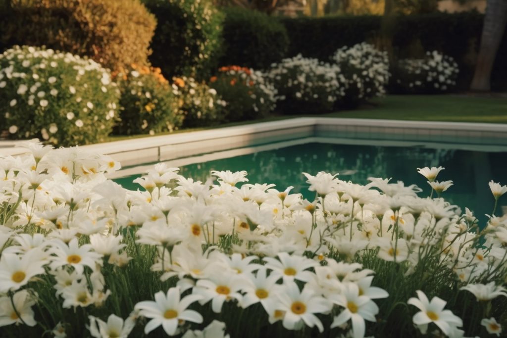 10 Pool Flower Bed Ideas That Will Make Your Backyard Pop - Foliage ...