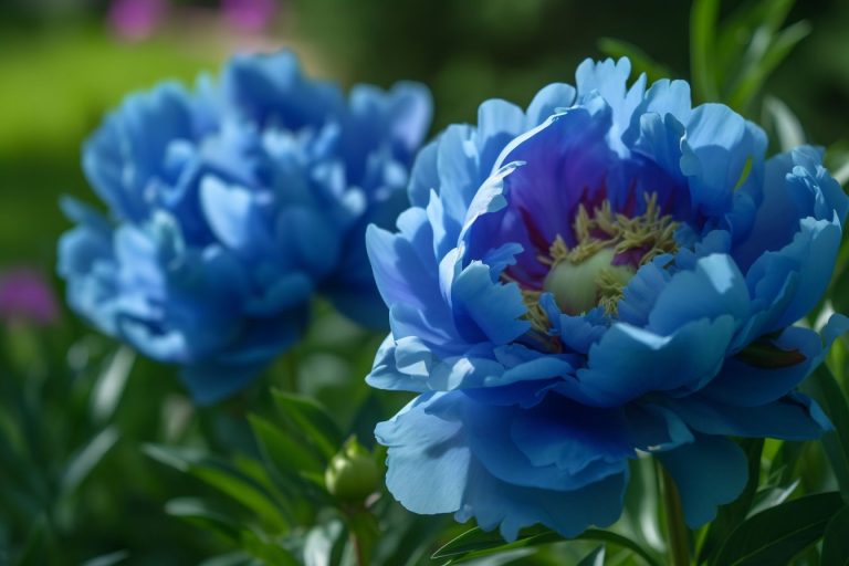 Blue Peony Flower Meaning, Symbolism & Spiritual Significance - Foliage ...
