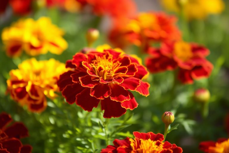 Red Marigold Flower Meaning, Symbolism & Spiritual Significance ...