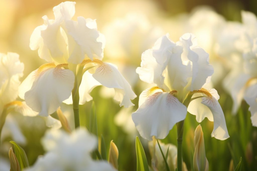 White Iris Flower Meaning, Symbolism & Spiritual Significance - Foliage Friend - Learn About ...