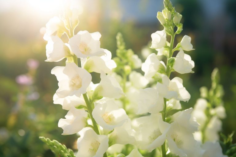 White Snapdragon Flower Meaning, Symbolism & Spiritual Significance ...