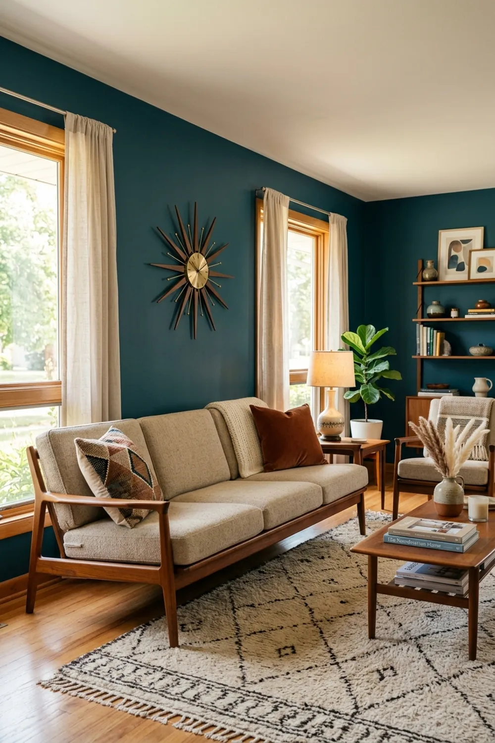 Dark & Moody Living Room Inspiration - Foliage Friend - Learn About ...